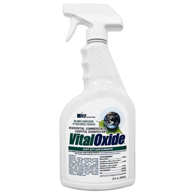 Vital Oxide - Disinfectant Spray -32 oz bottle - Perry Baromedical
